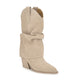 Women's Wilton Western Boots - Light Grey Suede | Nine West