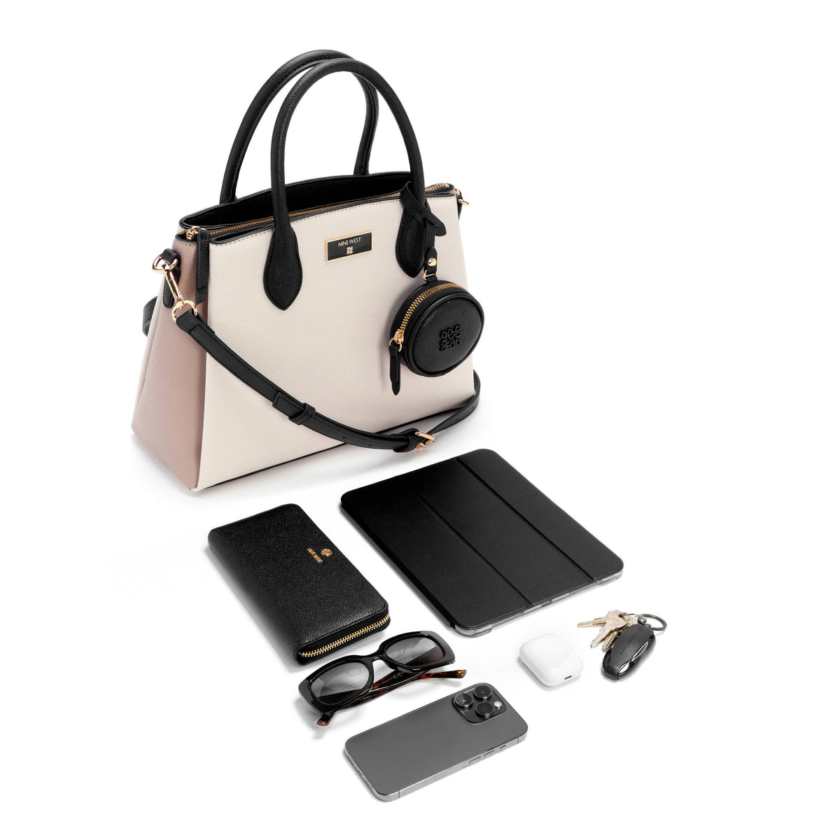 Mary Satchel - Milk Multi | Nine West