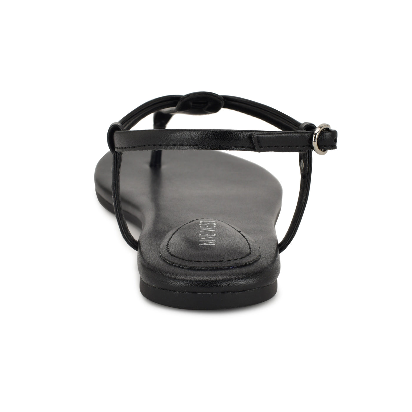 Women's Beriah Flat Thong Sandals - Black | Nine West