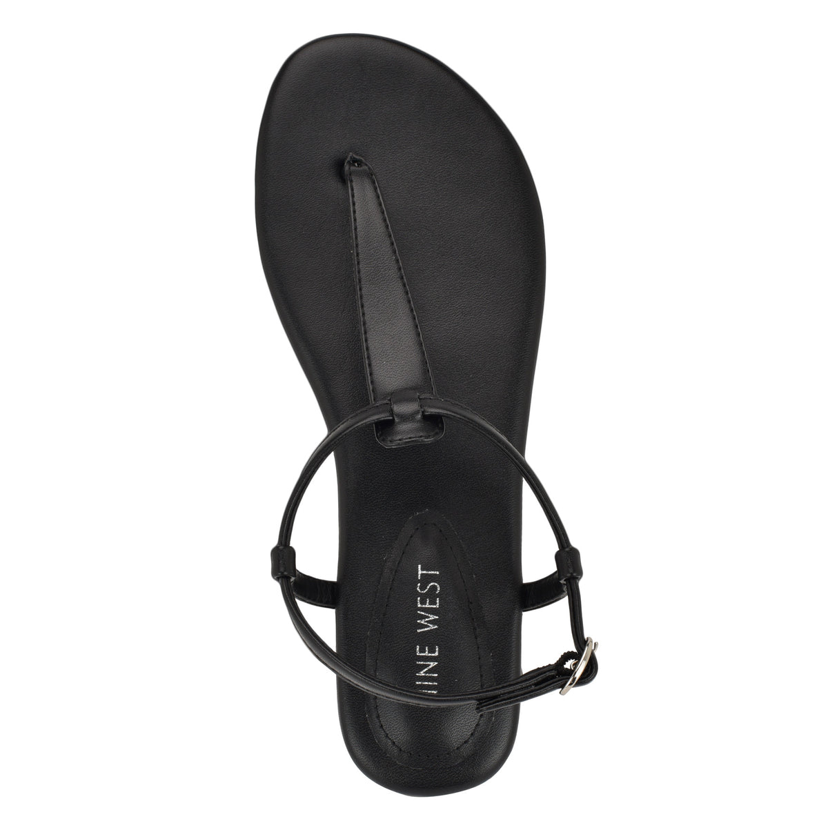 Women's Beriah Flat Thong Sandals - Black | Nine West