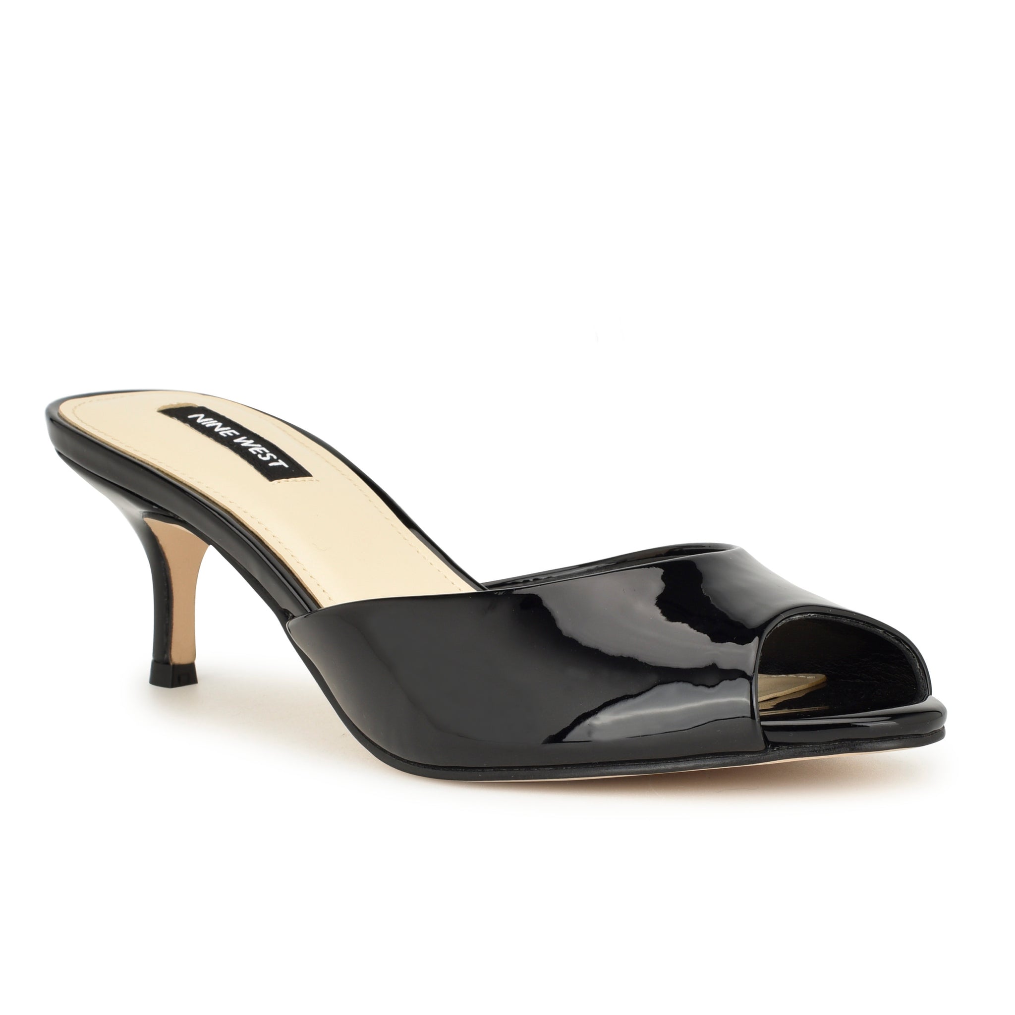 Luvlie Heeled Slide Sandals - Nine West