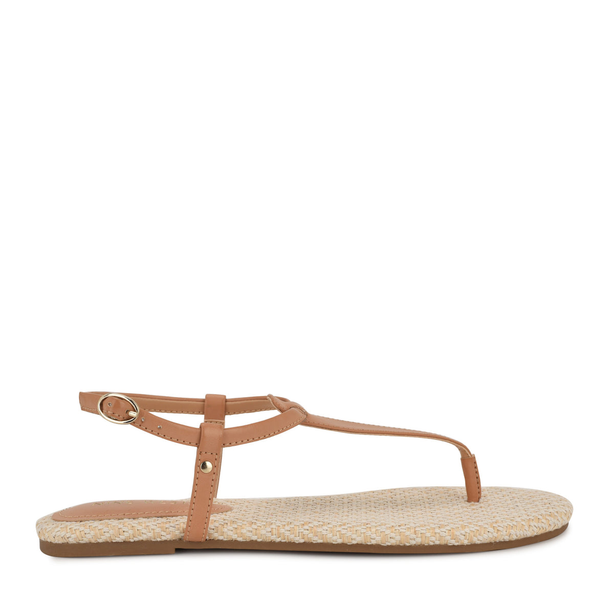 Women's Beriah Flat Thong Sandals - Natural | Nine West