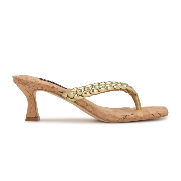 Low Heel Sandals - Nine West