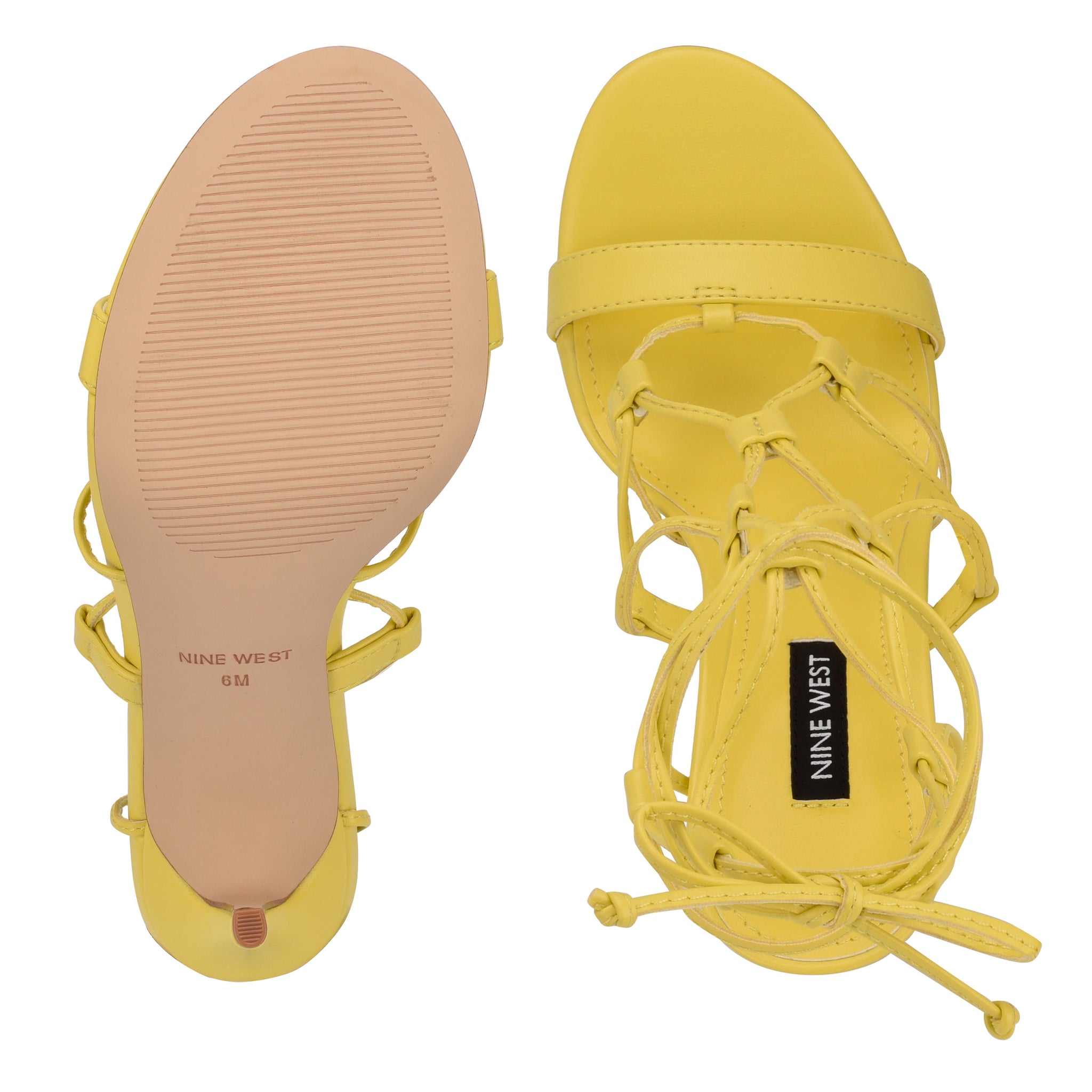 Yellow Gladiator Sandals